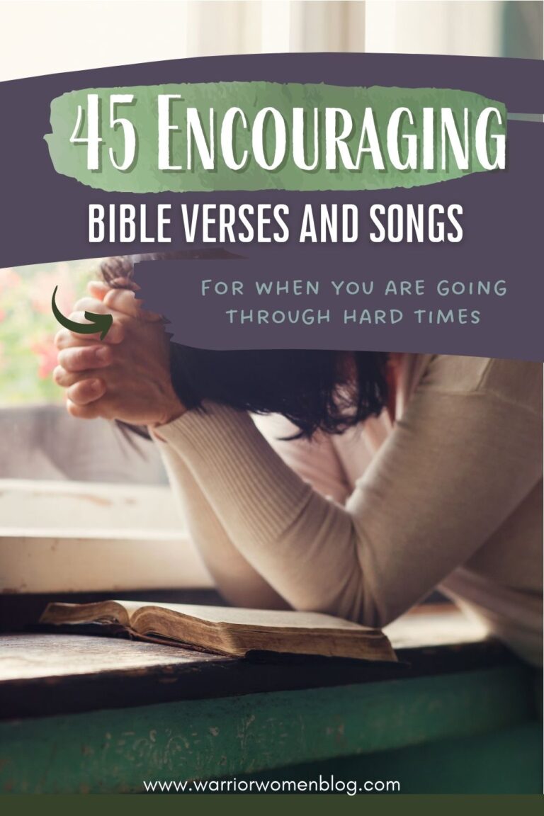 45 Bible Verses For Encouragement During Hard Times